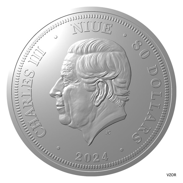 Silver one-kilo bullion coin Eagle 2024 stand | Czech Mint